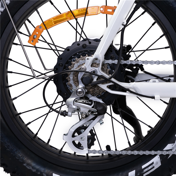 20 inch full suspension electric bicycle