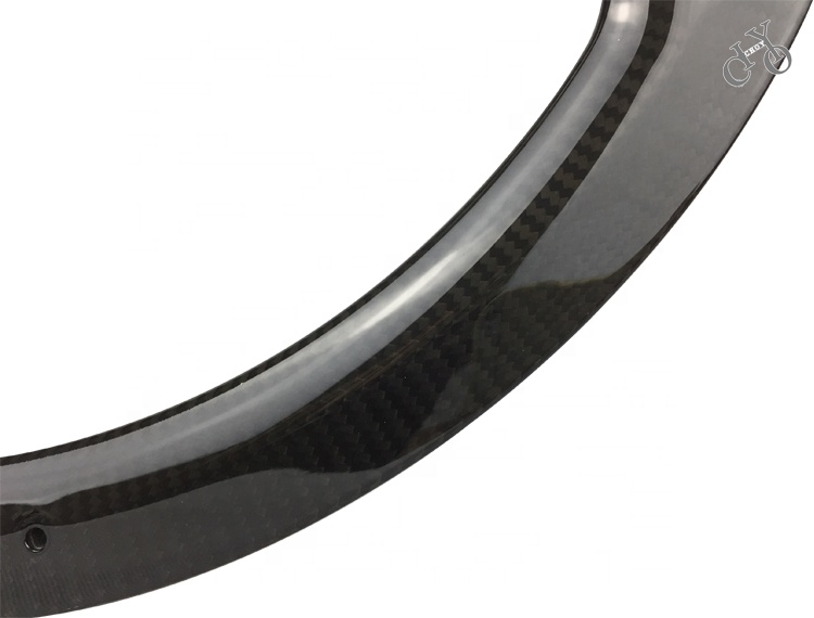 Black road racing disc wheel bicycle wheel