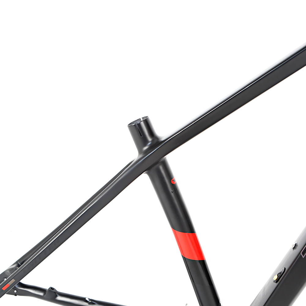 Fluorescent green mountain bike frame