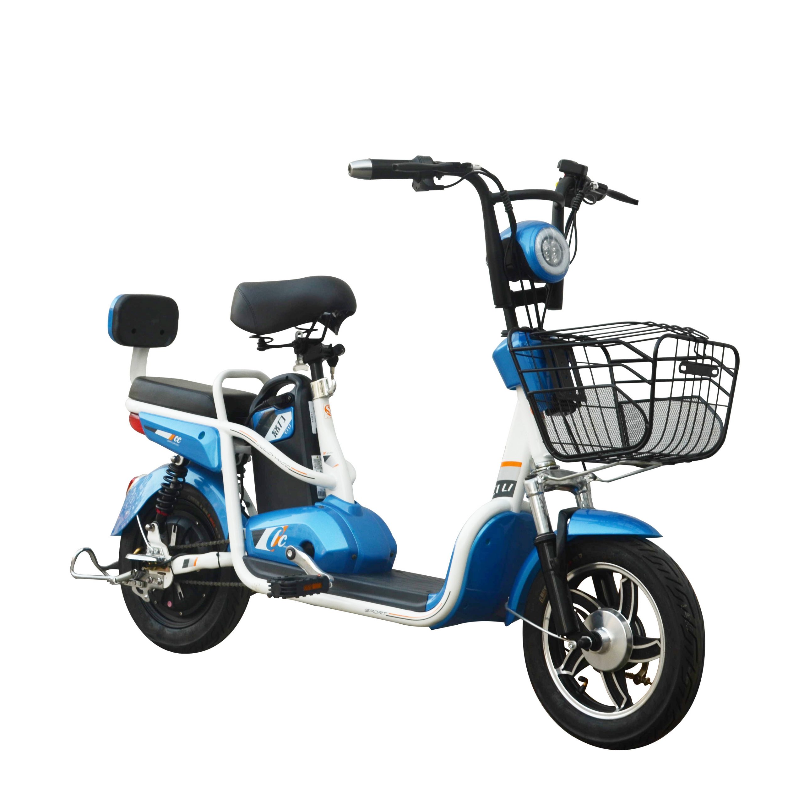 High-performance green pedal electric bicycle