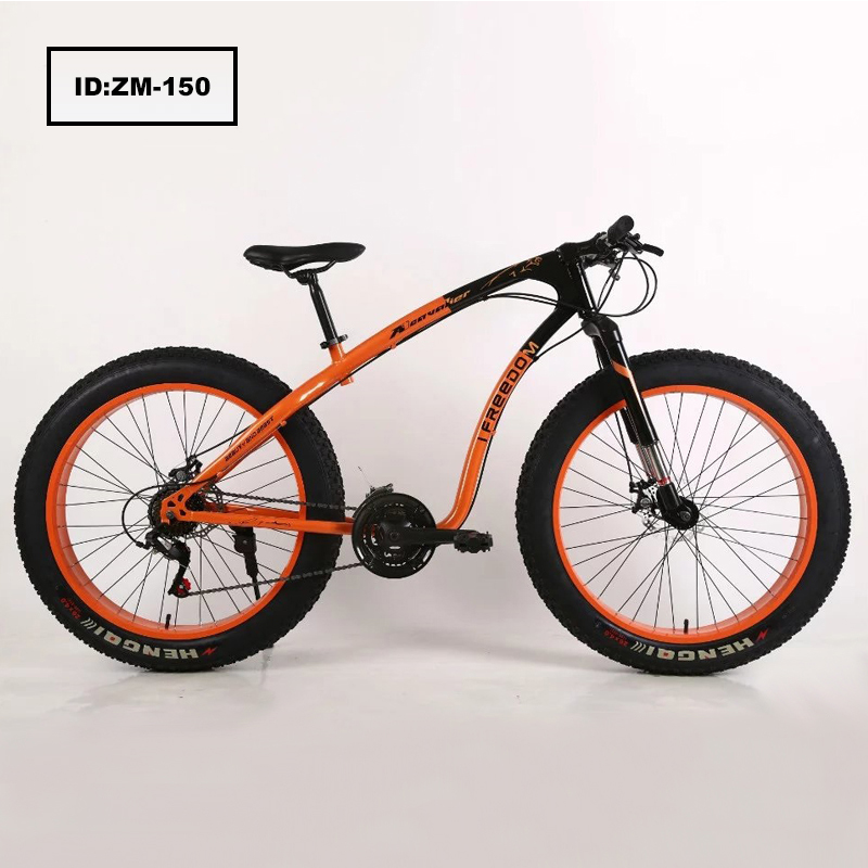 High-strength bending beam fat tire bicycle