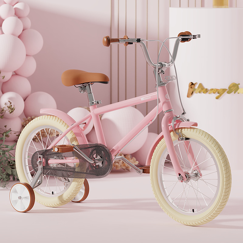 Retro style design children bicycle